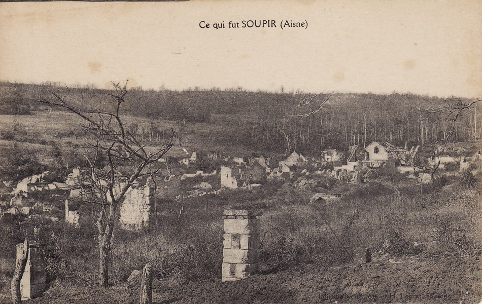 Soupir en ruines | Chemin des Dames