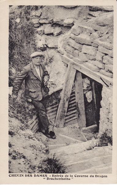 Entrée de la Caverne du Dragon | Chemin des Dames