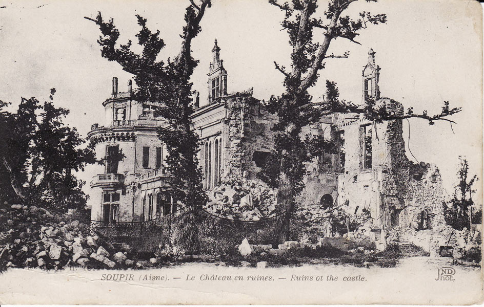 Ruines du château de Soupir | Chemin des Dames